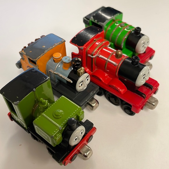 Thomas & Friends | Toys | Lot Of 4 Thomas The Train Diecast Metal Take ...